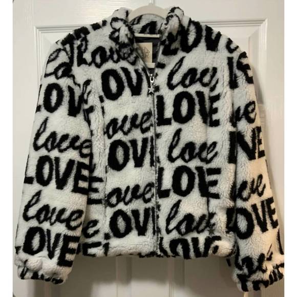 Chaser | Jackets & Coats | New Chaser Love Faux Fur Jacket In Cream ...